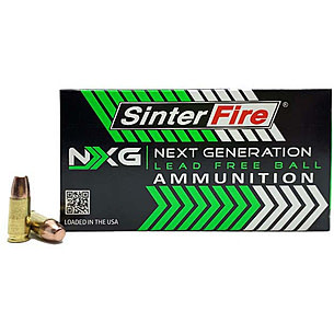 SinterFire .40 S&W SF40125NXG Next Generation (NXG) Lead Free Ball 125 ...