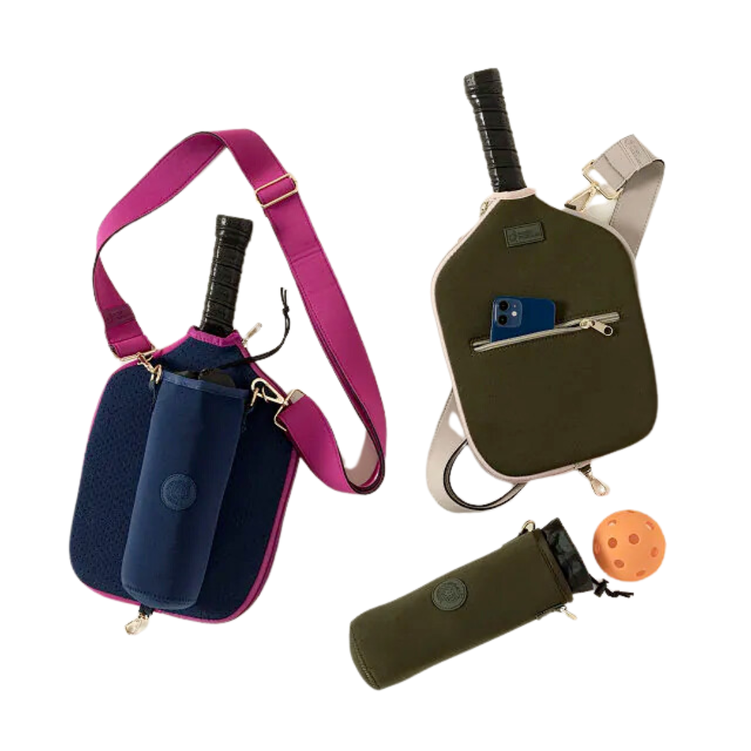 Pickleball Paddle Bag & Ball Carrier