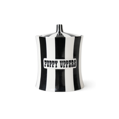 Jonathan Adler Vice Puppy Uppers Dog Treat Cannister—A Posh Treat Jar ...