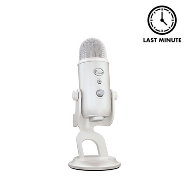 Logitech Blue Yeti Limited Edition White Mist—A Premium USB Microphone ...