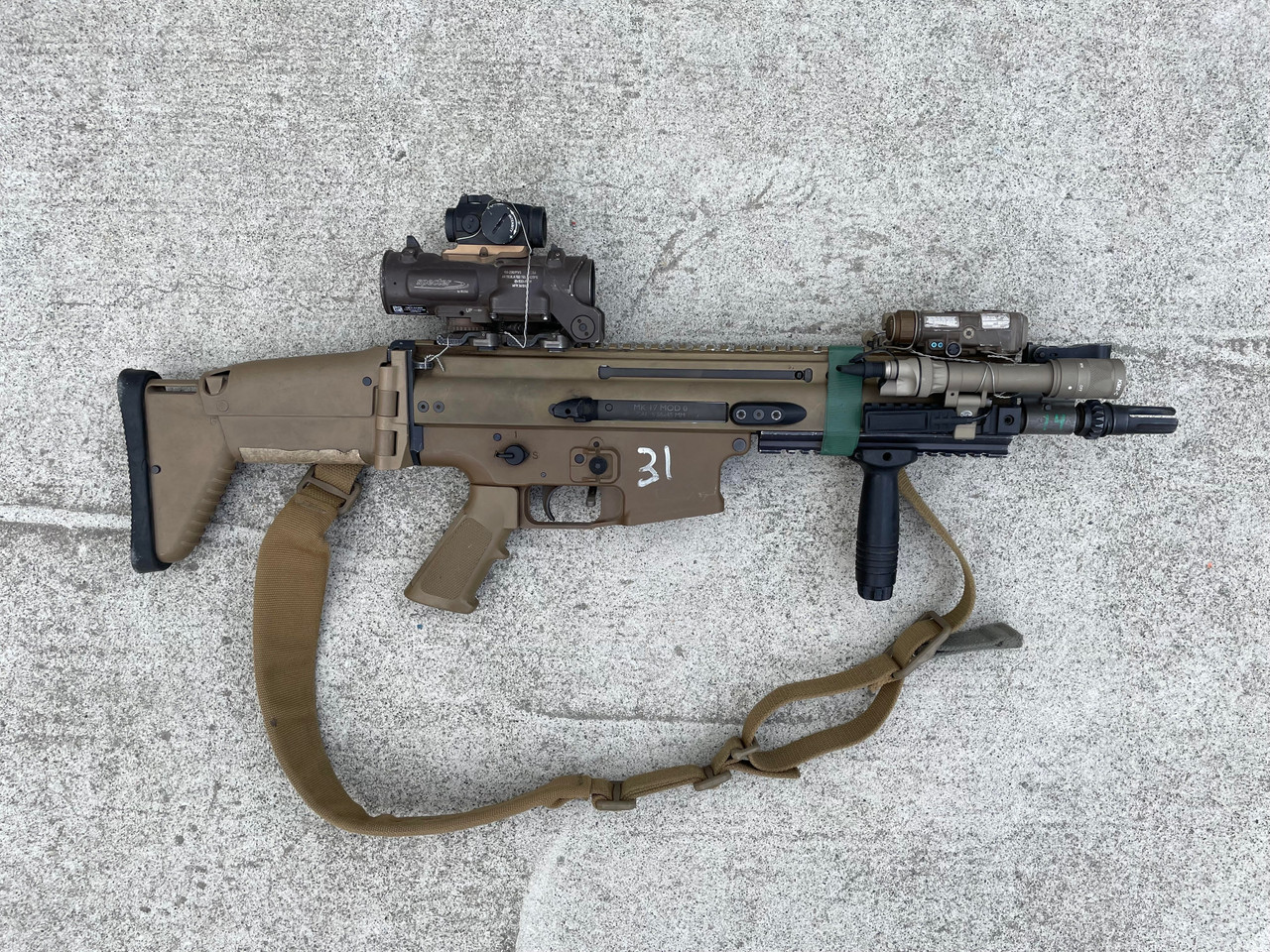 Surplus FN MK17 MOD 0 5.56x45mm Conversion Bolt Carrier