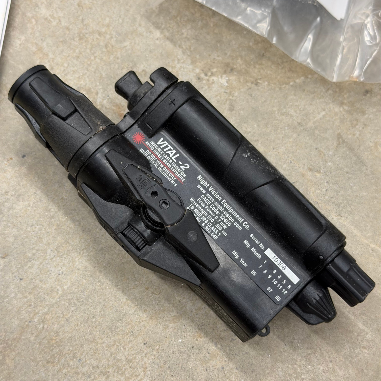 Surplus NVEC VITAL-2 IR Laser Illuminator Kit