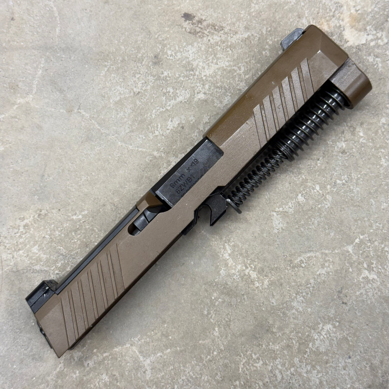 Sig Sauer P320 M18 Complete Slide Assembly FDE