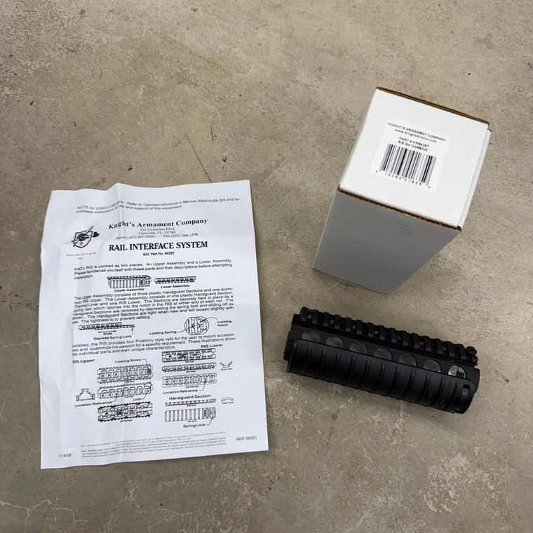 NEW! Knights Armament M4 RIS Quad Rail