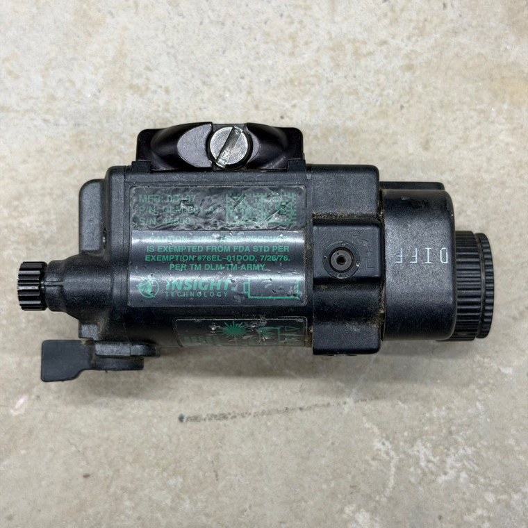 Insight AN/PEQ-14 Integrated IR/Visible Laser Illuminator