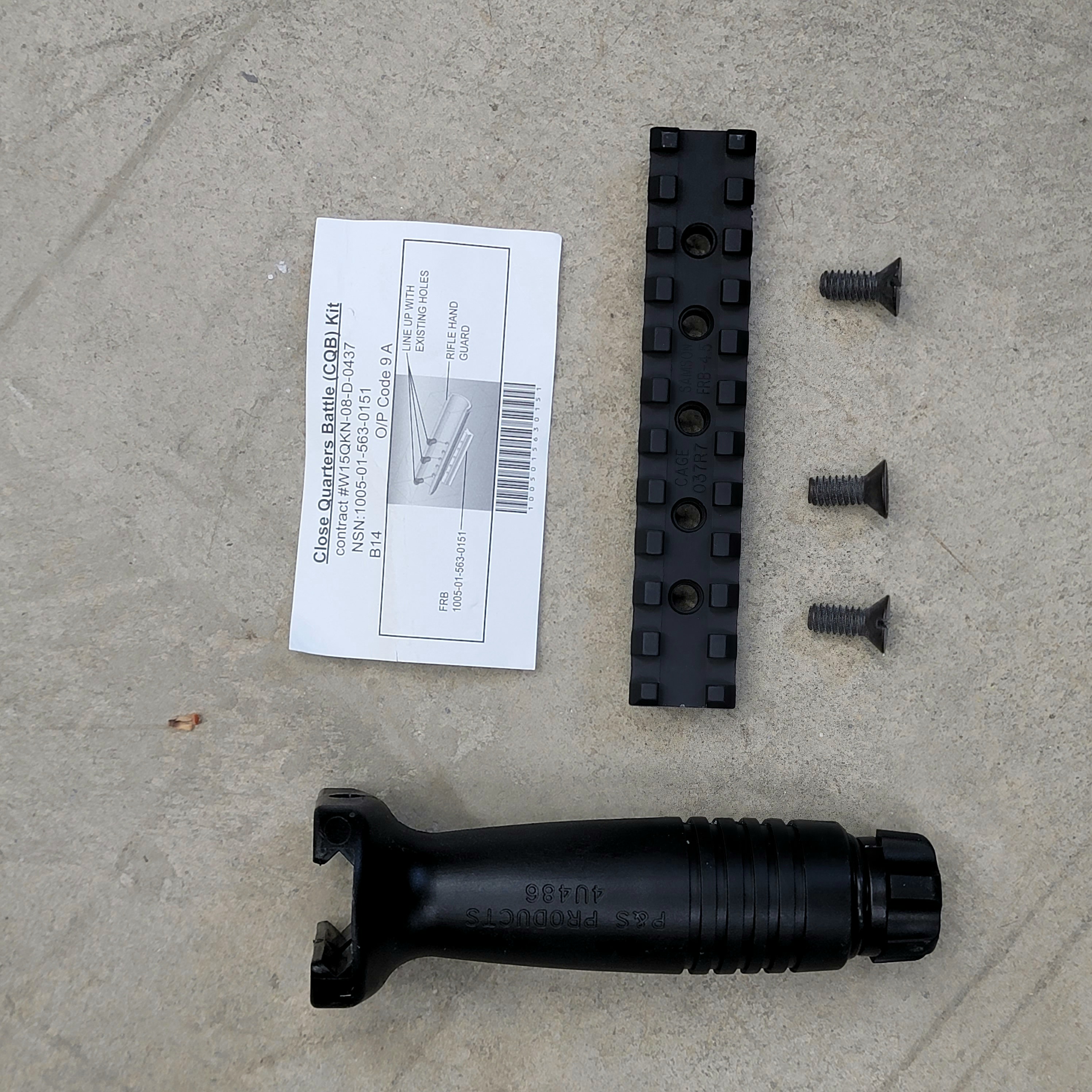 P&S Foregrip / CQB Rail Adapter Combo Kit