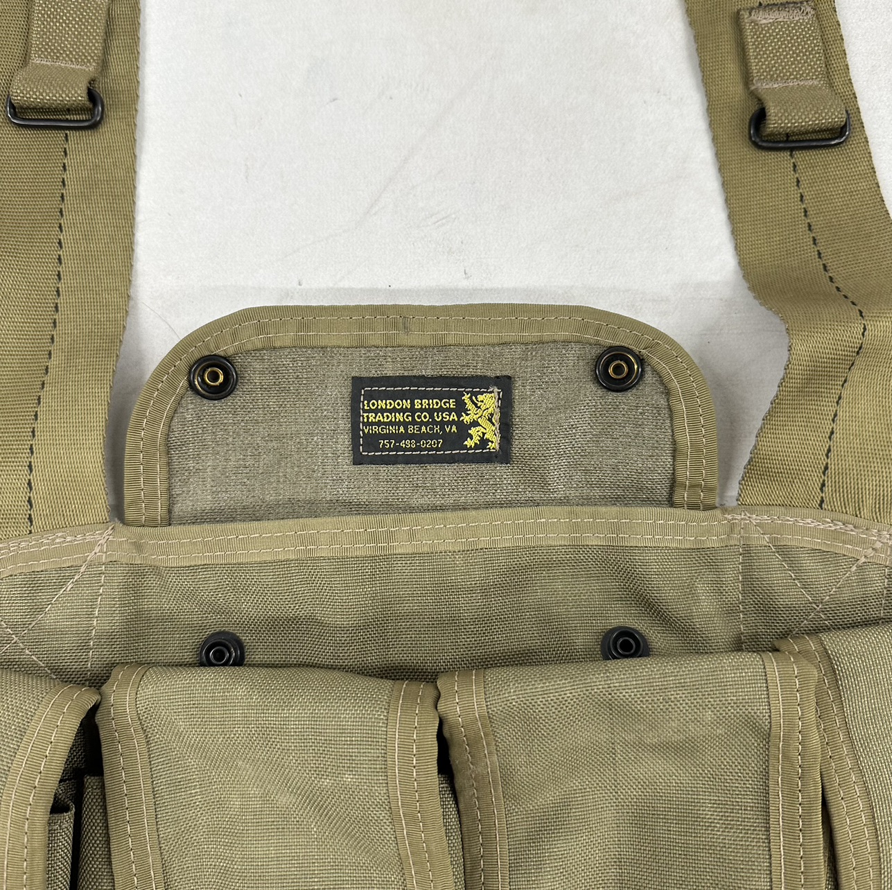 London Bridge Trading LBT-0290D Gold Label Low Profile Chest Rig