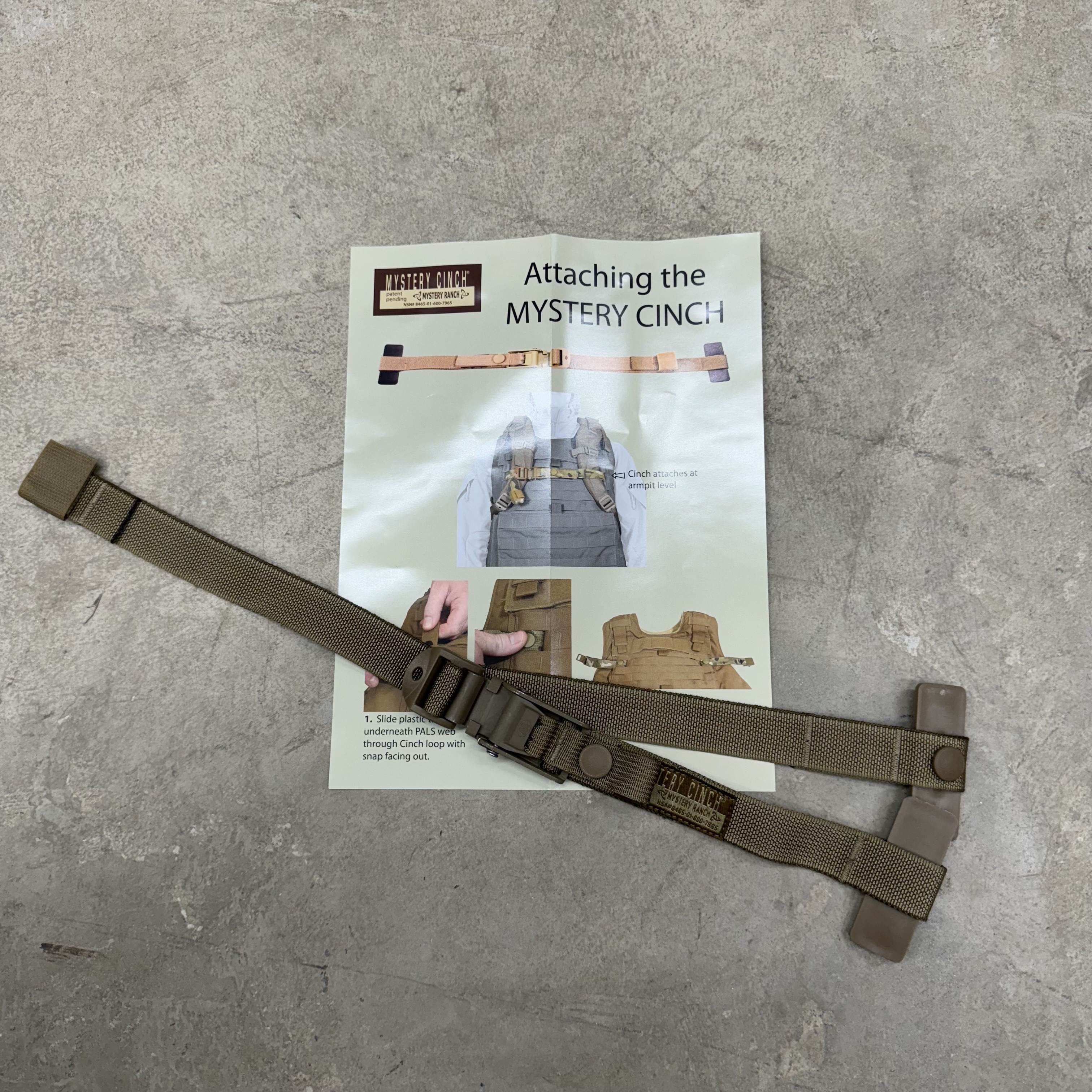 Mystery Ranch Sternum Cinch Strap Coyote