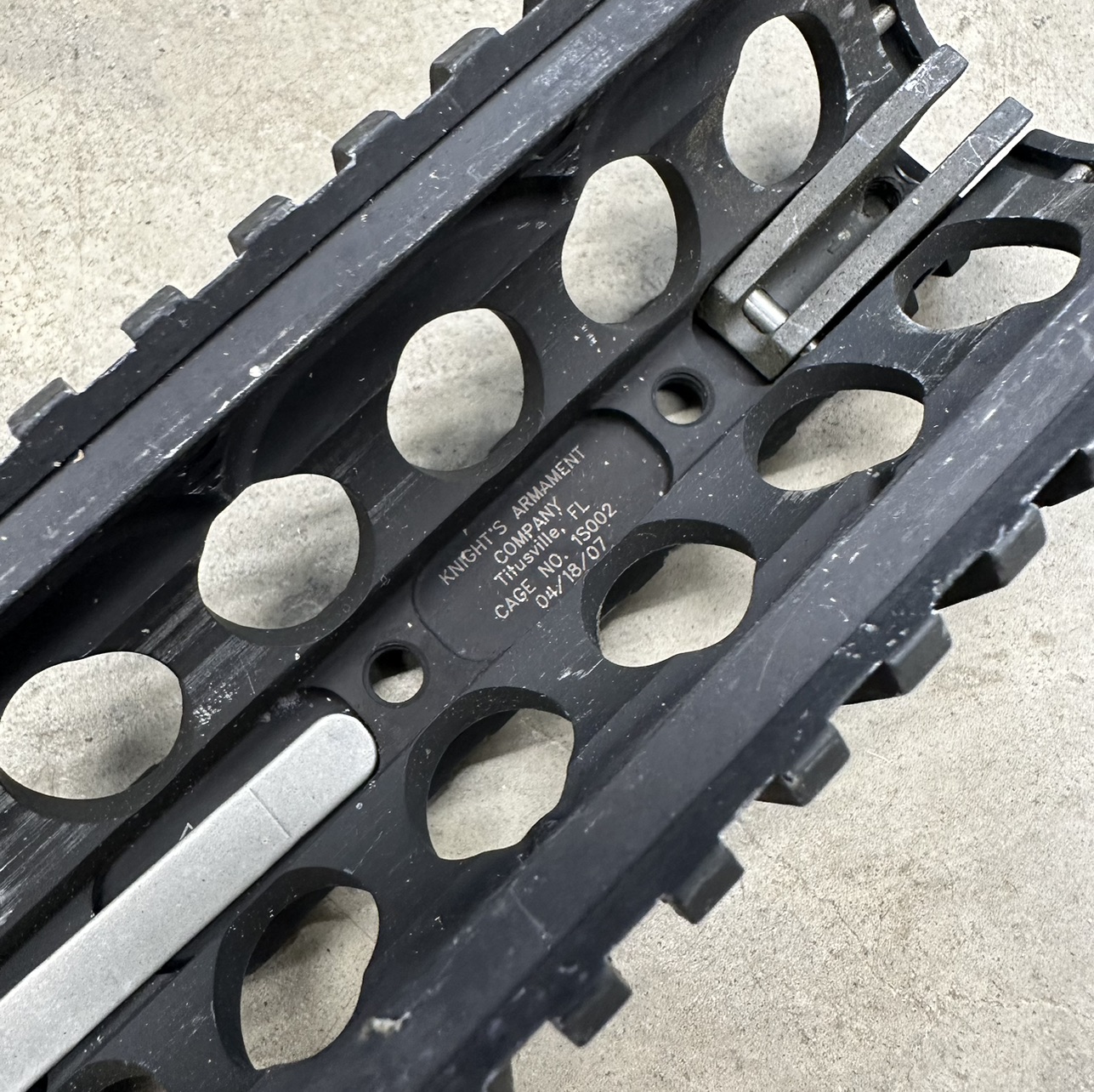 Knights Armament Company Titusville M4 RAS Quad Rail KAC - AR15 Stocks ...