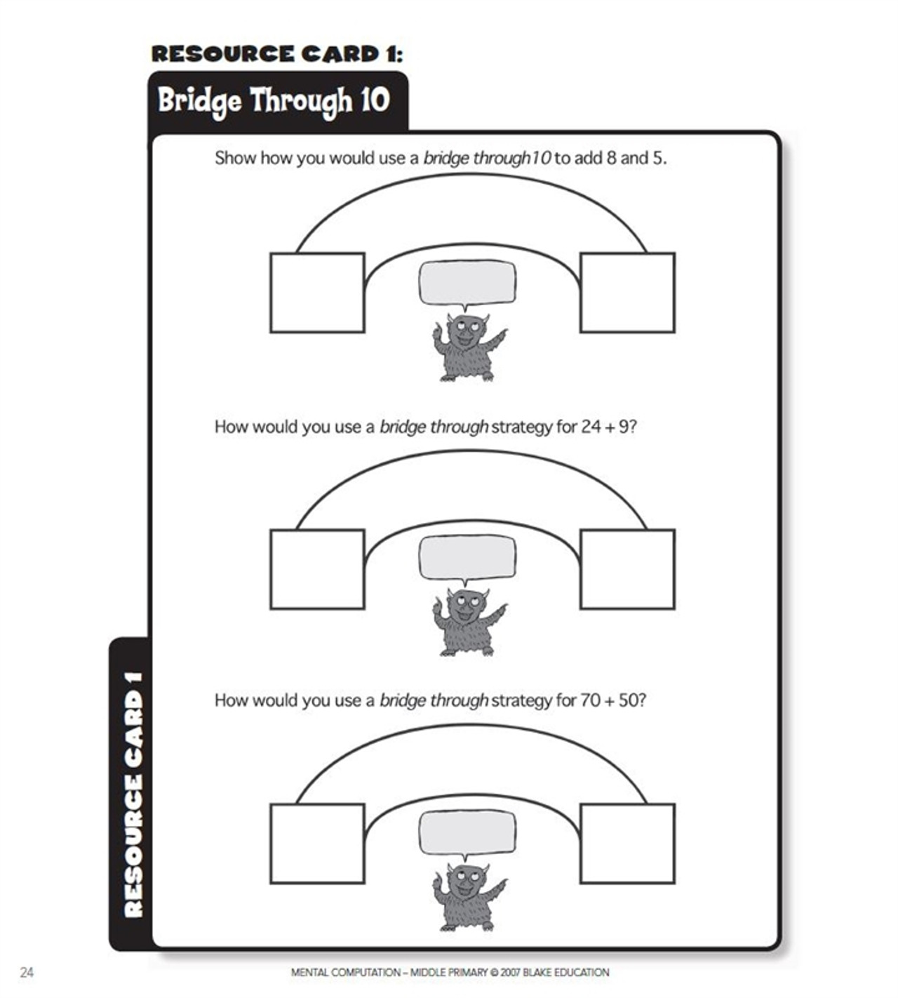 Mental Computation Using Natural Maths Strategies Middle Primary