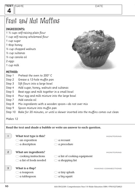 Achievement Standards Assessment: English - Comprehension Year 5