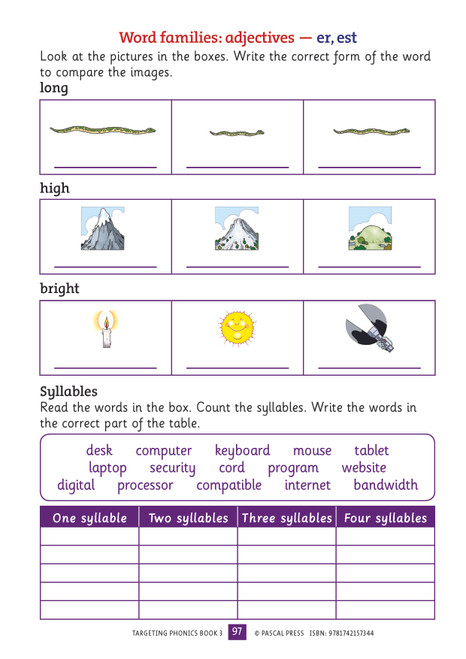Targeting Phonics Book 3