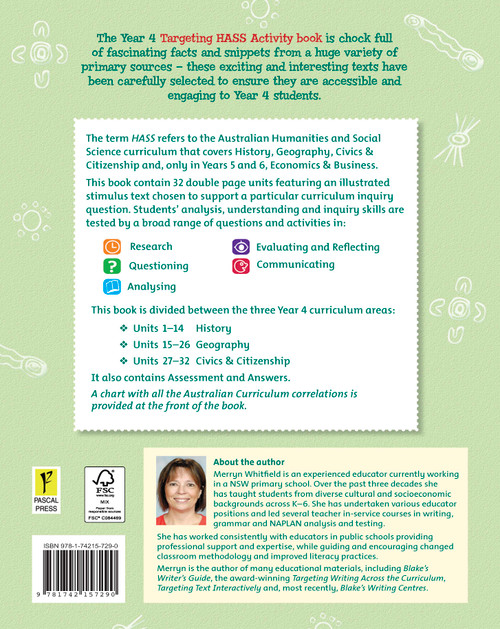 Targeting HASS Activity Book Year 4