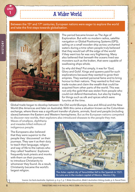 Targeting HASS Activity Book Year 4