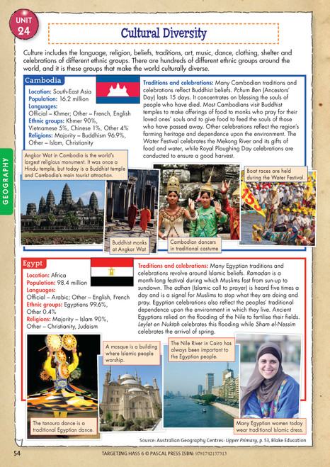 Targeting HASS Activity Book Year 6