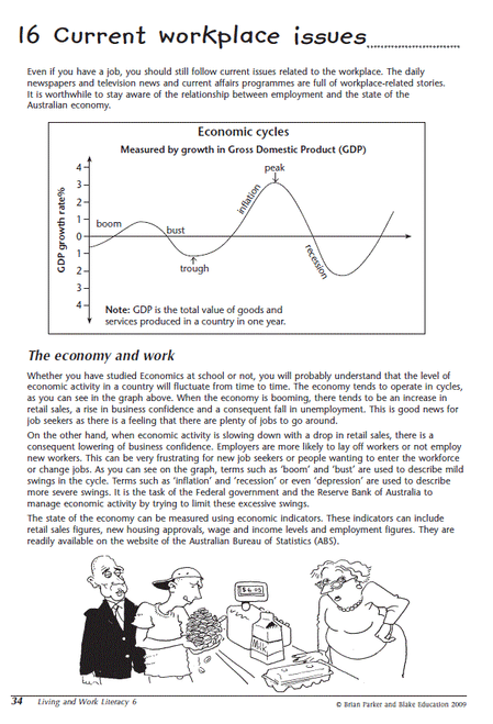 809 of 862 Living & Work Literacy - Book 6 - Workplace & Communication ...