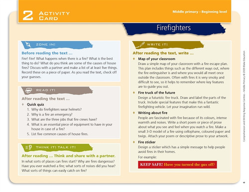 Blake's Learning Centres Comprehension & Writing Response MP | Blake ...