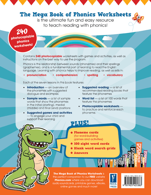 The Mega Book of Phonics Worksheets - Blake Education