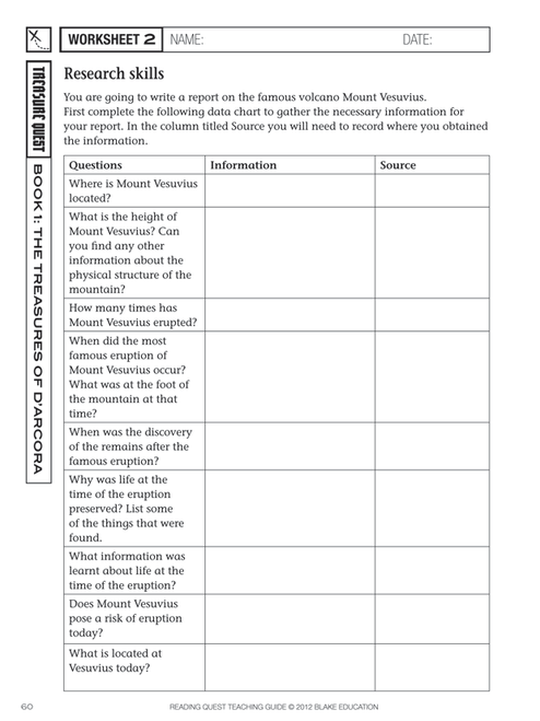 Reading Quest Teaching Guide - Blake Education