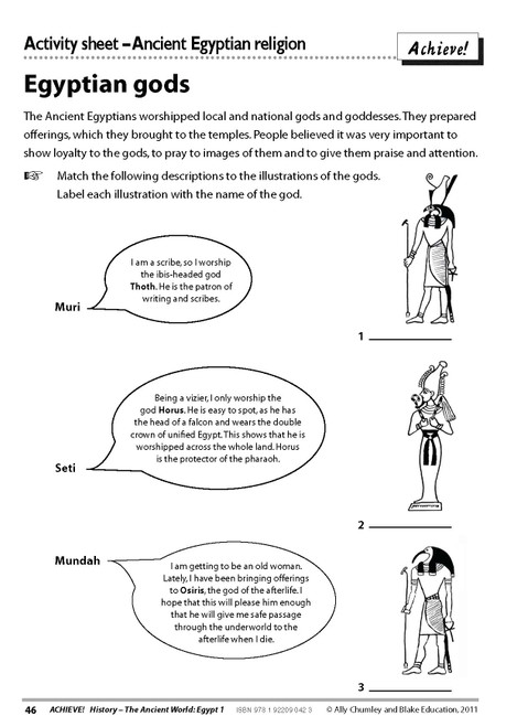 Achieve! History - The Ancient World - Egypt 1 | Blake Education