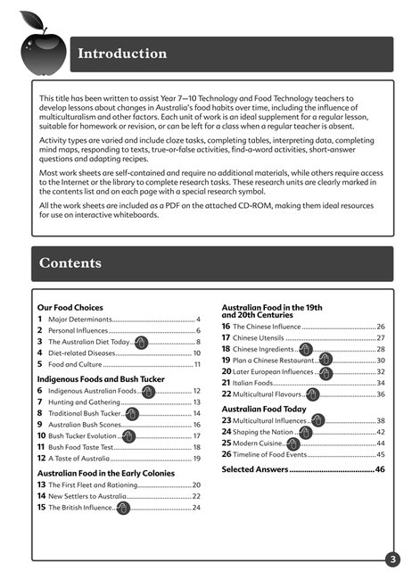 532 of 862 Instant Lessons - Food Technology - Food in Australia ...