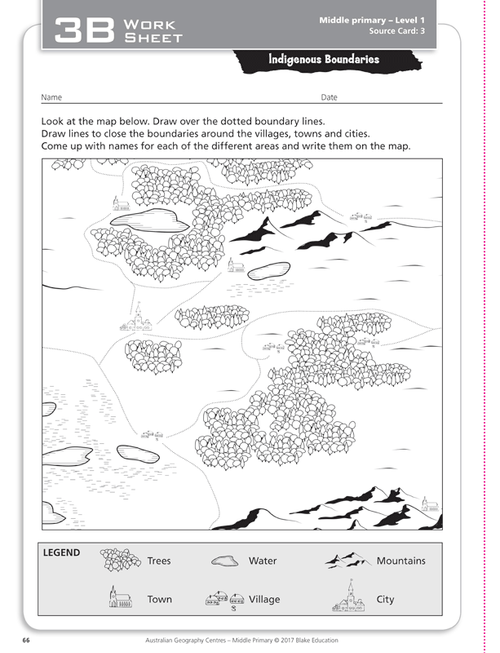 Australian Geography Centres Middle Primary | Blake Education