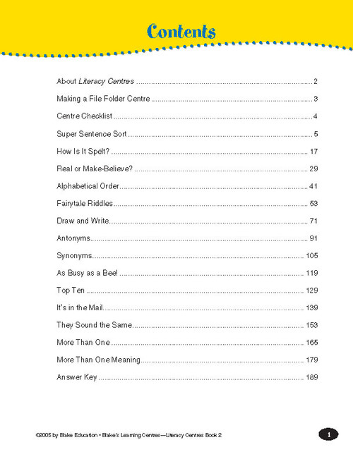 Blake's Learning Centres Literacy Book 2 | Blake Education