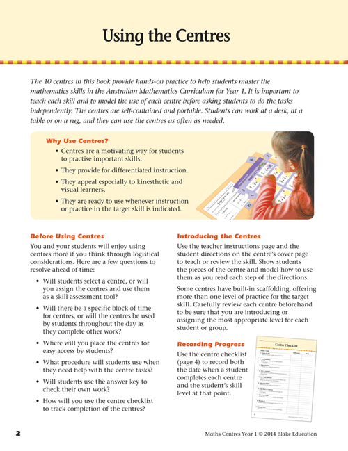 Blake's Learning Centres: Maths Yr 1 | Blake Education