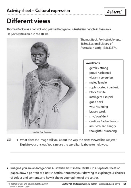 Achieve! History - Making a Nation - Australia | Blake Education