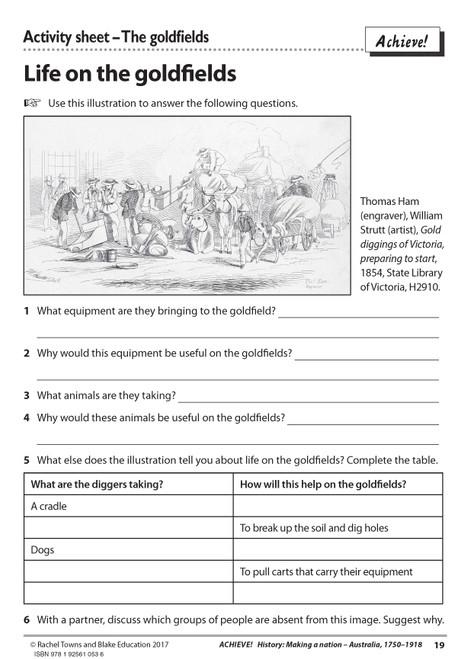 Achieve! History - Making a Nation - Australia | Blake Education