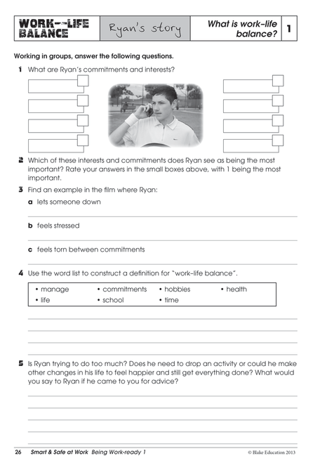 Smart & Safe at Work - Being Work-ready 1 | Blake Education