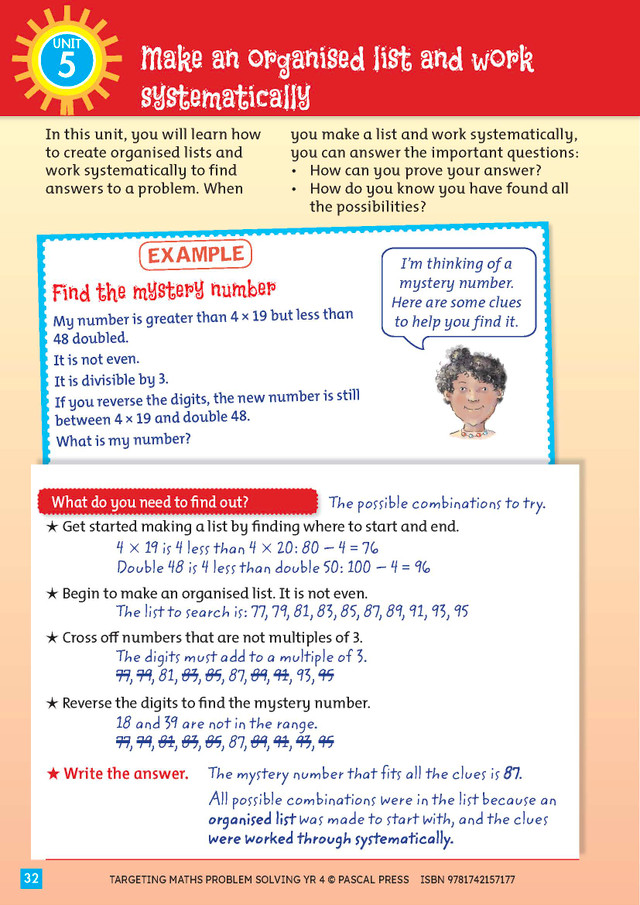Targeting Maths Problem Solving Year 4