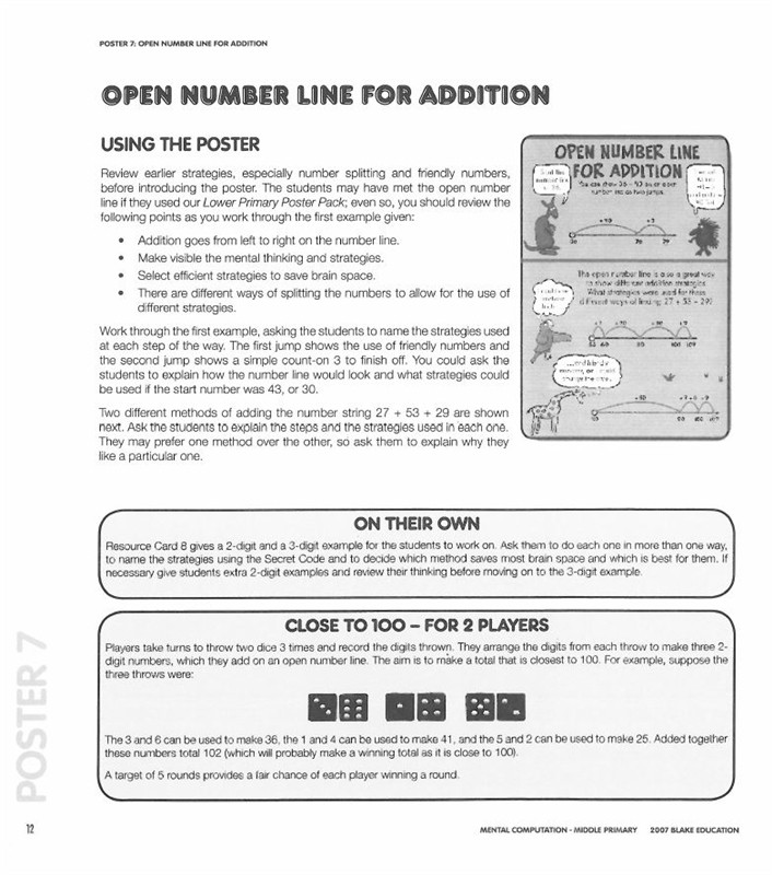 Mental Computation - Using Natural Maths Strategies - Middle Primary ...
