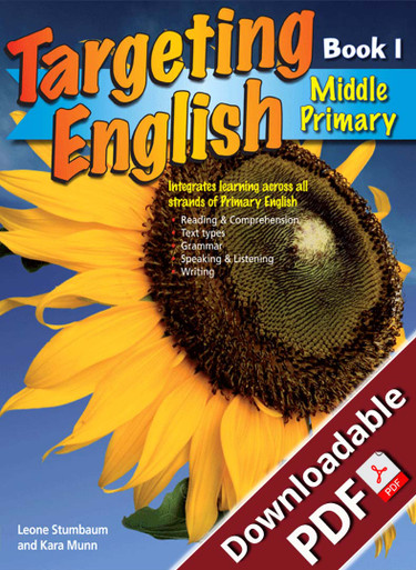 Targeting English Student Book Middle Primary Book 1 | Blake Education