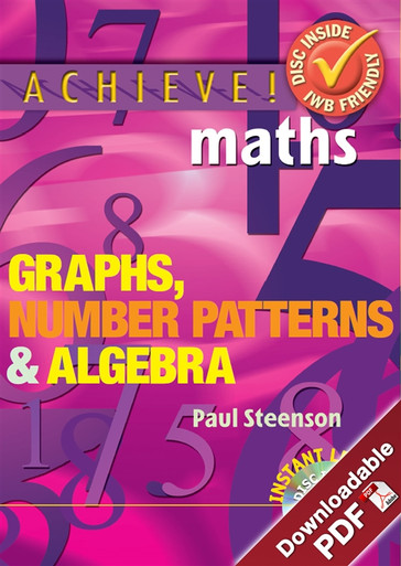 Achieve! Maths - Graphs, Number Patterns and Algebra | Blake Education