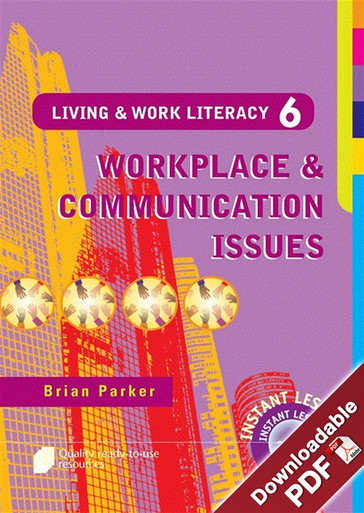 809 of 862 Living & Work Literacy - Book 6 - Workplace & Communication ...