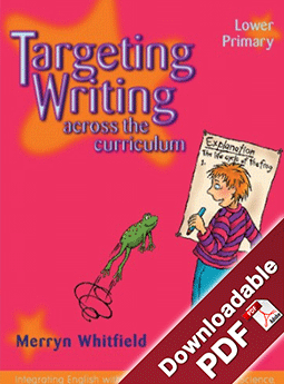 Targeting Writing Across the Curriculum Lower Primary | Blake Education
