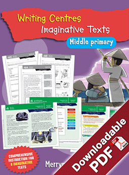 Blake's Learning Centres: Writing Imaginative Texts MP | Blake Education
