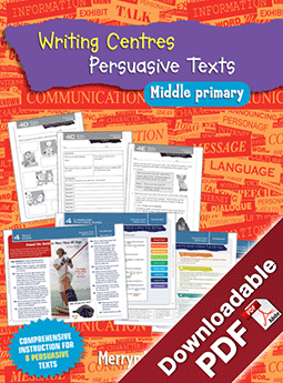 Blake's Learning Centres: Writing Persuasive Texts MP | Blake Education