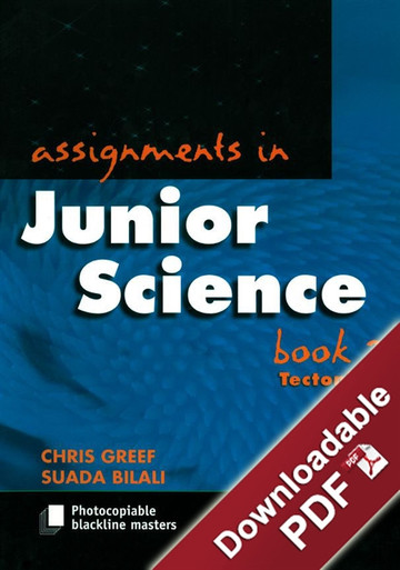 Assignments in Junior Science - Book 2 - Tectonics | Blake Education