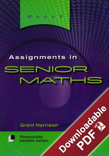 Assignments in Senior Maths | Blake Education