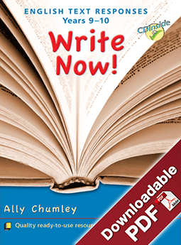 Write Now - English Text Responses Years 9 - 10 | Blake Education