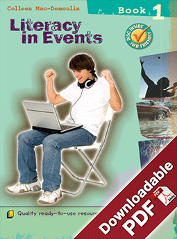 Instant Lessons - Literacy in Events - Book 1 - Blake Education