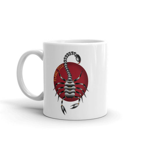 American Traditional Scorpion Mug - Flame Tech Merchandise