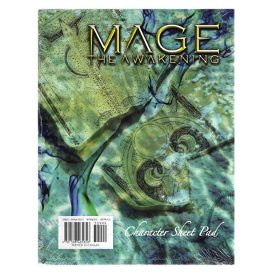 Mage: The Awakening Character Sheet Pad - Your Hobby Place