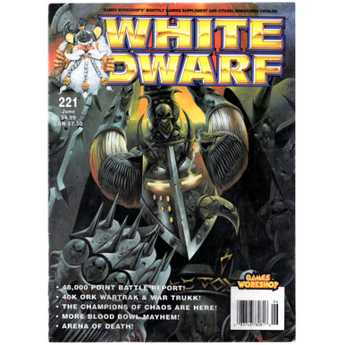 White Dwarf Issue 221 June 1998 - Pre-owned - Your Hobby Place