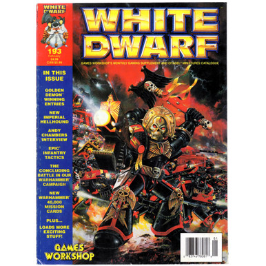 White Dwarf Issue 193 February 1996 w/ Inserts - Your Hobby Place