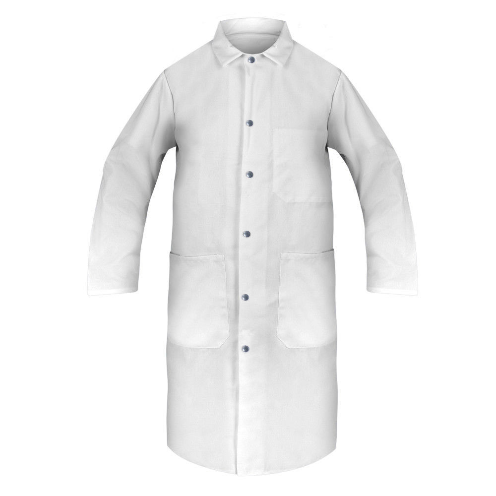 Lab Coats, 100% Spun Poly, White |Women's Long Lab Coats