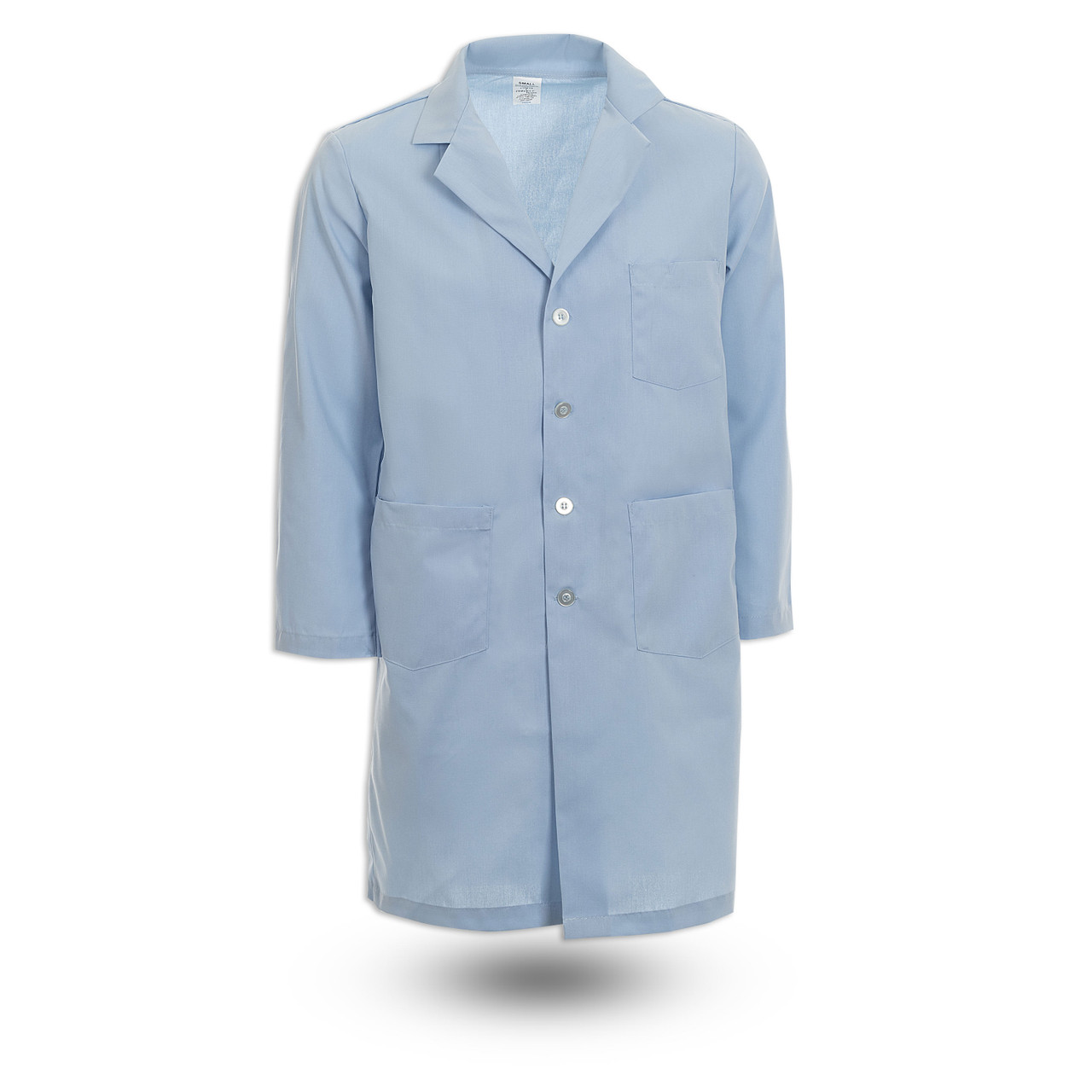 L17M Light Blue Men's Lab Coat |Men's Long Lab Coats
