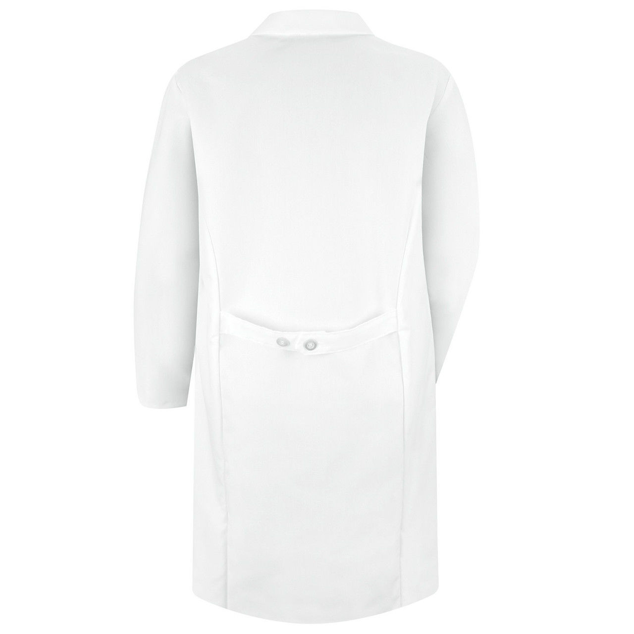 Red Kap 5210WH Women's Five Button Closure Lab Coat |Women's Long Lab Coats